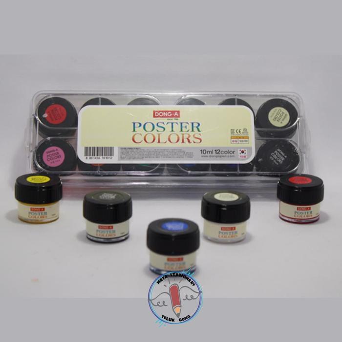 Jual Cat Poster Dong-A 10ml isi 12 warna | Shopee Indonesia
