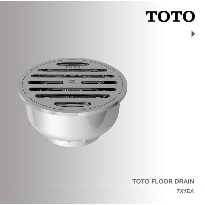 Jual TOTO Floor Drain TX1EA Floor Drain - Lubang Air - Saringan Air ...