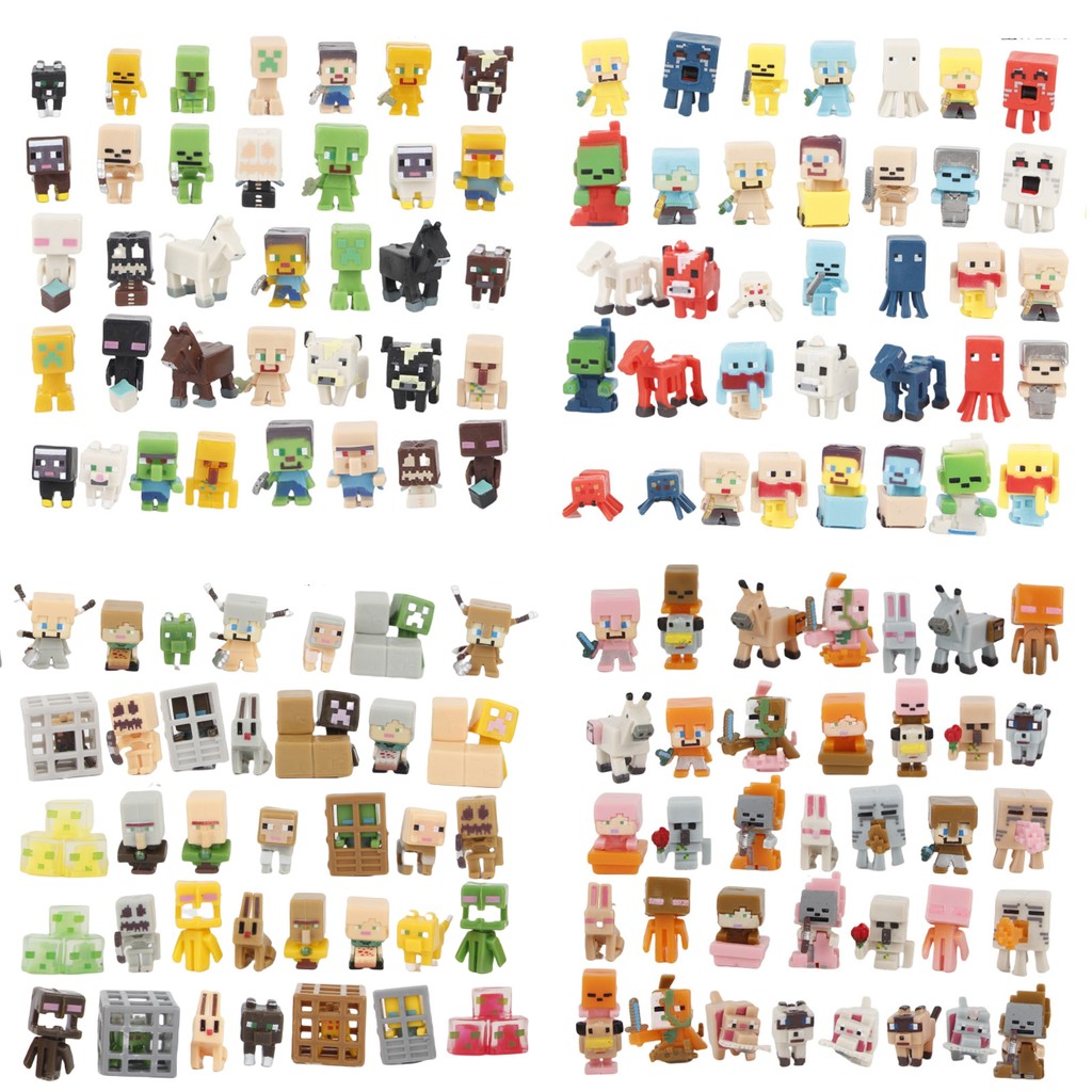 Jual 36pcs/Set Series 1 to 4 Mini World Classic Game Peripheral ...