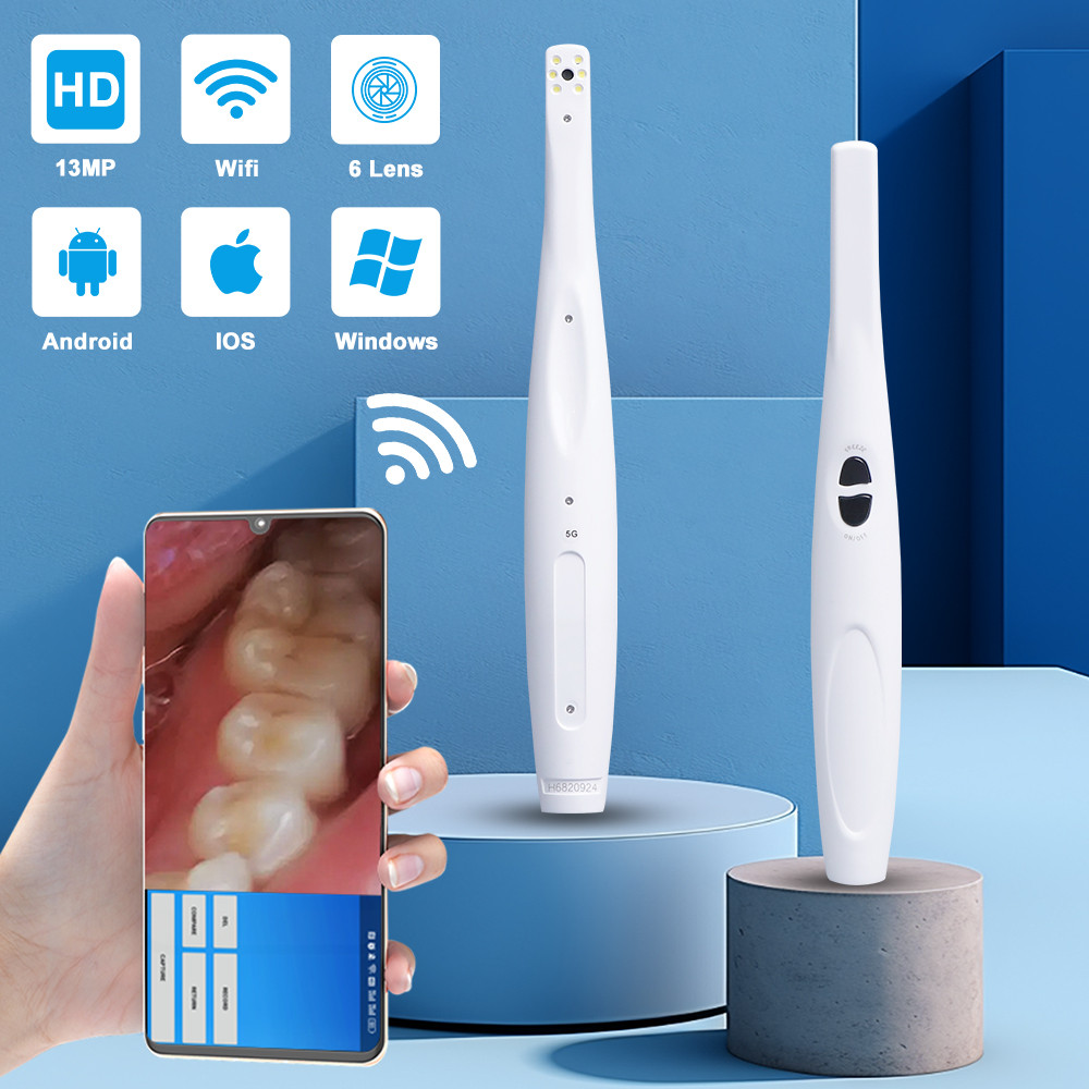 Jual Dental intraoral camera Wifi Wireless Intra Oral Tooth 13 ...