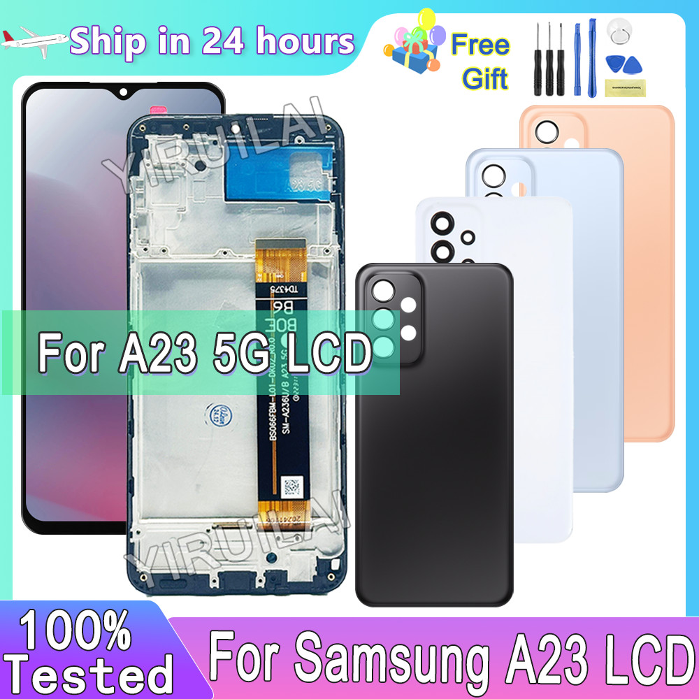 Jual Amoled Quality For Samsung A23 5G LCD Display Touch Screen with ...