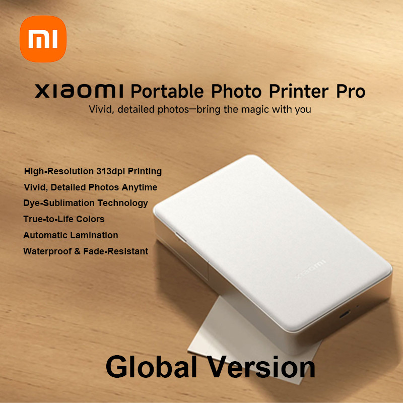 Jual Xiaomi Portable Photo Printer pro - 313dpi Dye-Sublimation Instant ...