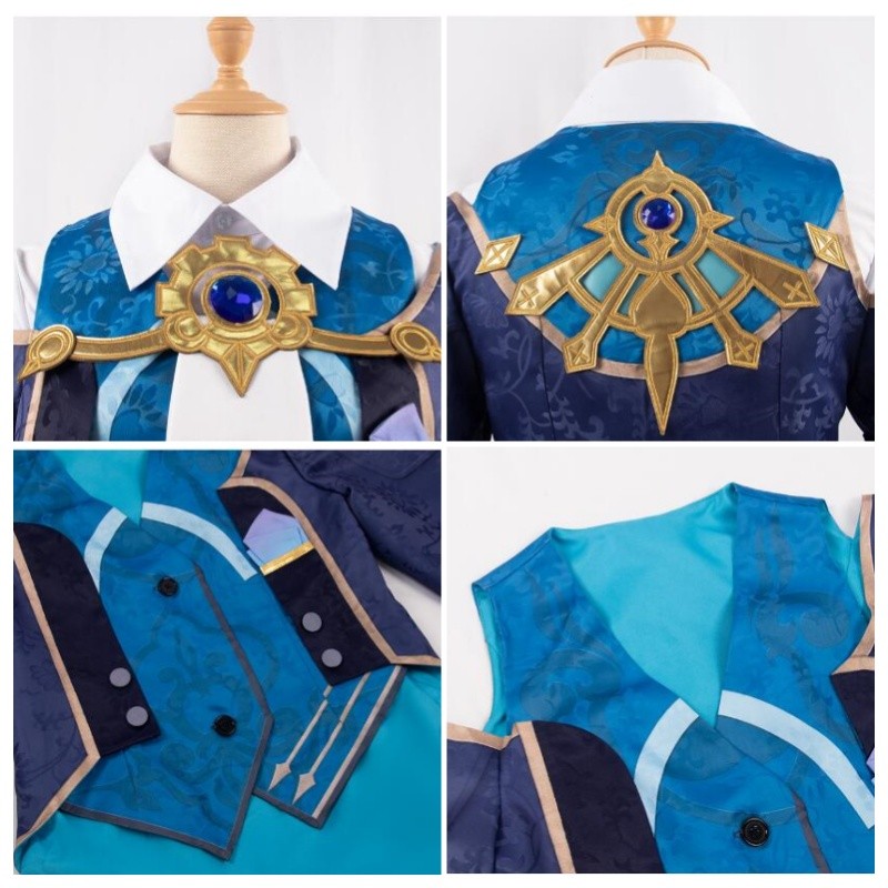Jual Honkai Star Rail Misha Cosplay Costume Wig Uniform Hat Mikhail ...
