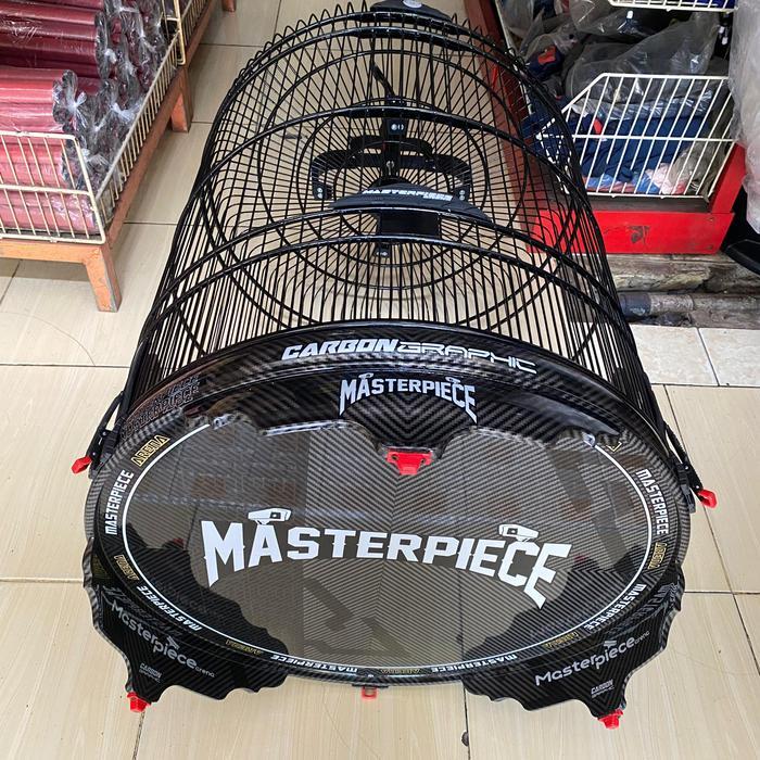 Jual SANGKAR KANDANG MURAI MASTERPICE PVC KARBON BARU NOMER 2 - Sangkar ...