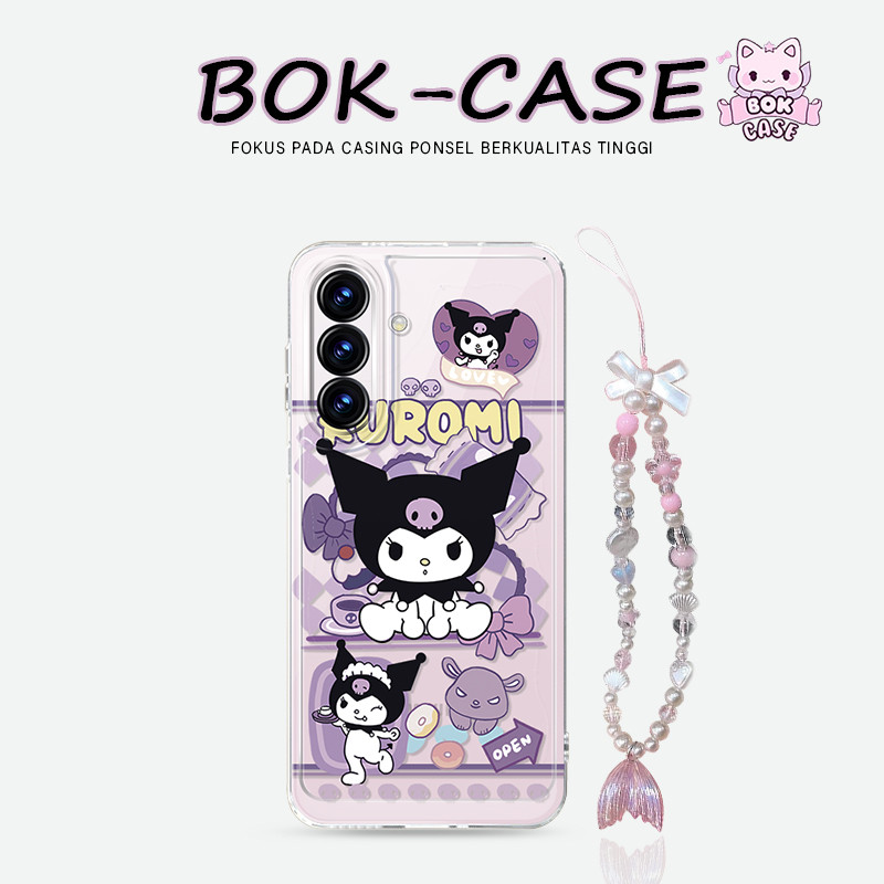 Jual Fancy Cewek Purple Kuromi Case Samsung A07 A36 A37 A57 5G A17 5G ...