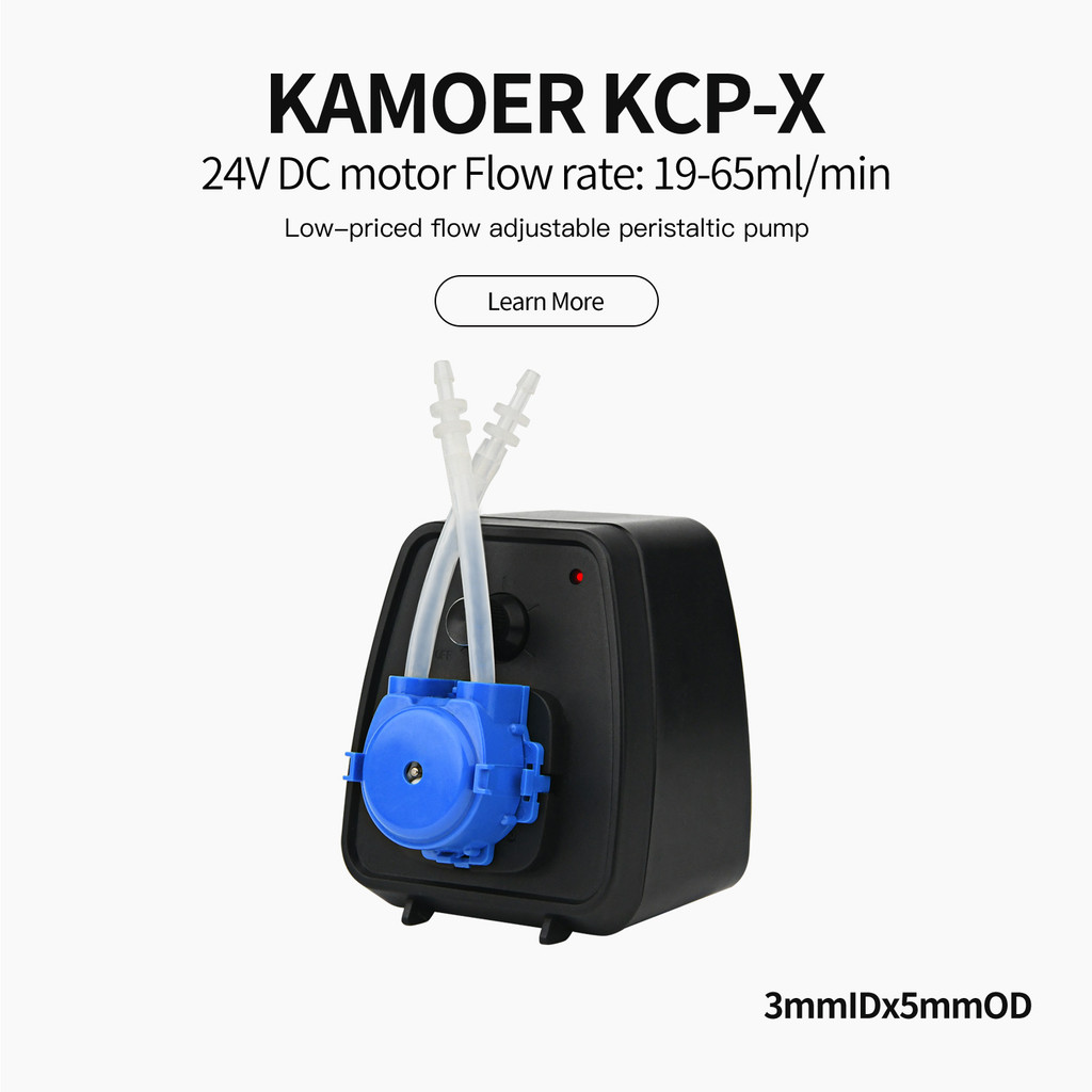 Jual Kamoer KCP-X Super Mini Peristaltic Pump 24V DC Motor Self-priming ...