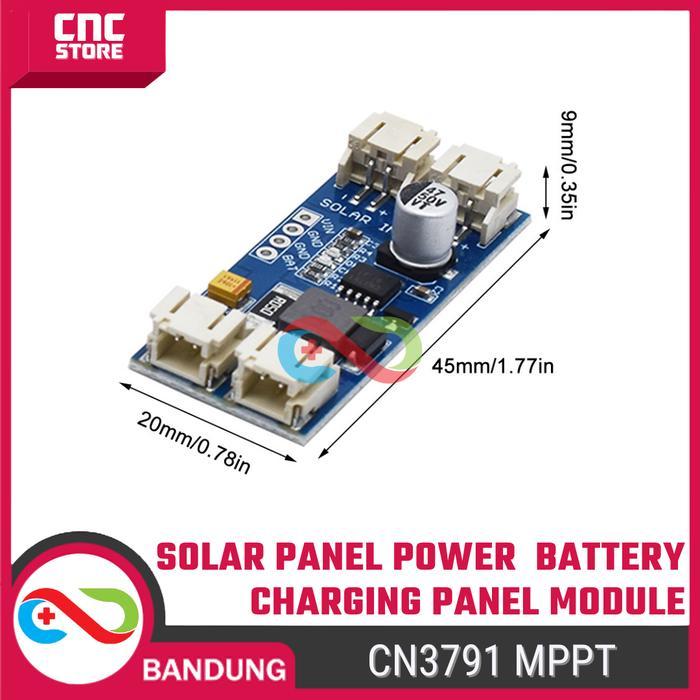 Jual CN3791 MPPT Solar Charger Module 6V 9V 12V - Lithium Li-ion 18650 ...