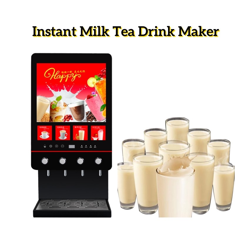 Jual 110V 220V Electric Instant Milk Tea Drink Maker Single Hot Coffee ...