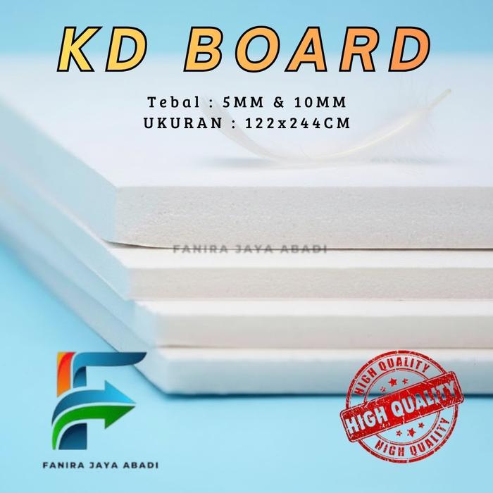 Jual KD Board Sheet/Lembaran,Tebal 5mm & 10mm, Ukuran 122x244cm ...