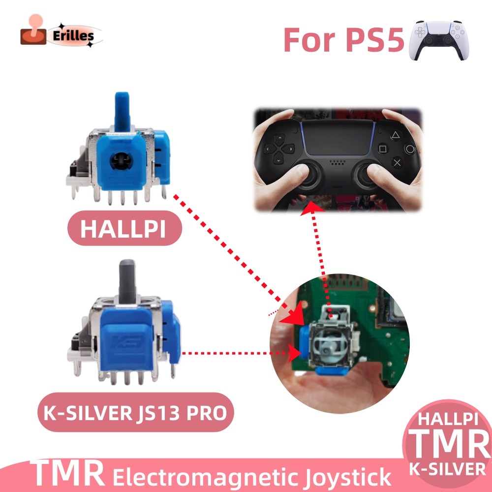 Jual TMR Magnetic Resistance Joystick for Ps5 Hall Joystick for Ps5 ...