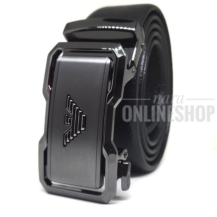 Jual GESPER SABUK IKAT PINGGANG PRIA MODEL REL ARMY ROBOT BLACK DAN ...