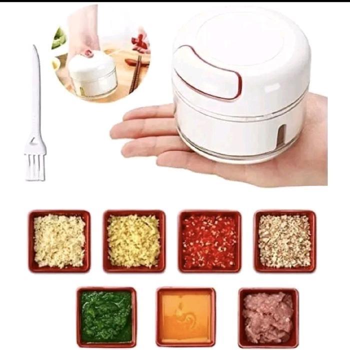 Jual Mini speedy Chopper blender tangan tarik alat pencacah bawang ...