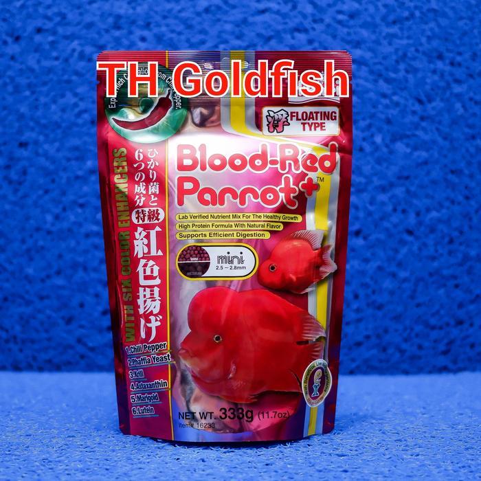 Jual Hikari Blood Red Parrot 333 gr size Pelet Mini / Pakan Ikan Parrot ...