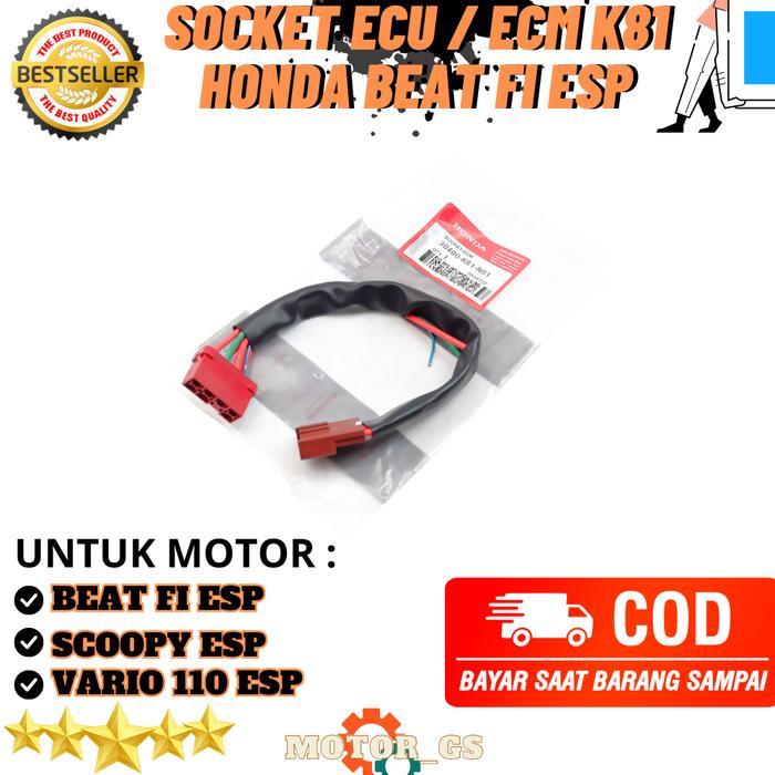 Jual Kabel Socket Ecu / Ecm Honda Beat Espscoopy Fi & Vario 110 Esp ...