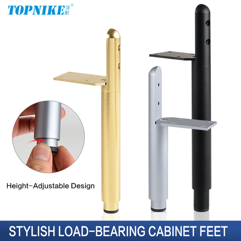 Jual Adjustable Furniture Legs Leveling Feet Cabinet Legs Support Metal ...