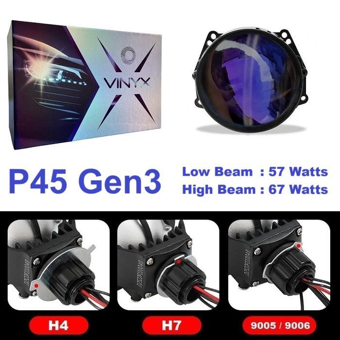 Jual Lensa Lampu Led Vinyx P45 Gen3 Laser Projector Gen 3 Projie Biled ...
