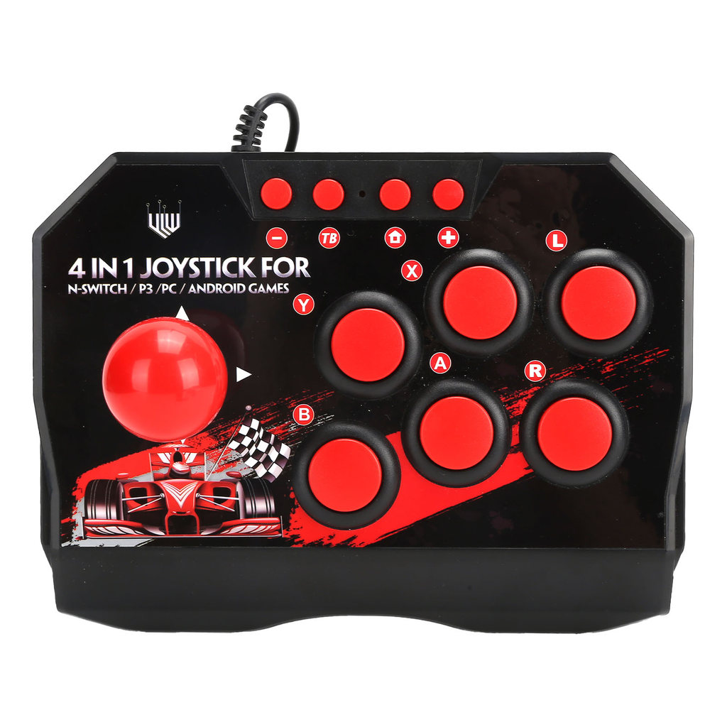 Jual PC Street Fight Controller Wired Fight Stick Arcade Fight Stick ...