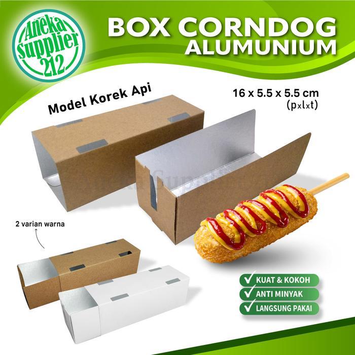 Jual Kotak CornDog - Box Corndog - Dus Corn Dog | Shopee Indonesia