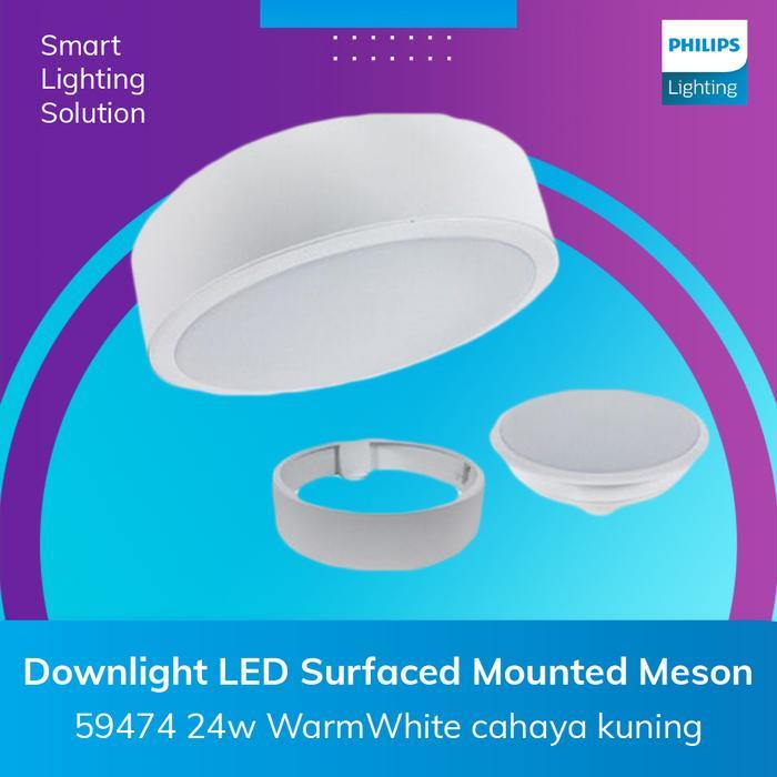 Jual Sale Philips Downlight Led Meson 59474 24W 3000K Warm White-Cahaya ...