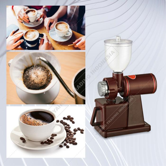 Jual Mesin Giling Kopi Gilingan Kopi Listrik N600 Electric Coffee ...