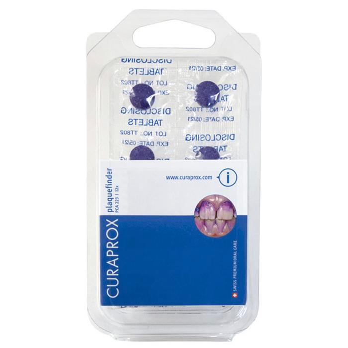 Jual CURAPROX PCA223 Plaque Disclosing Tablets 12x ( Tablet Penanda ...