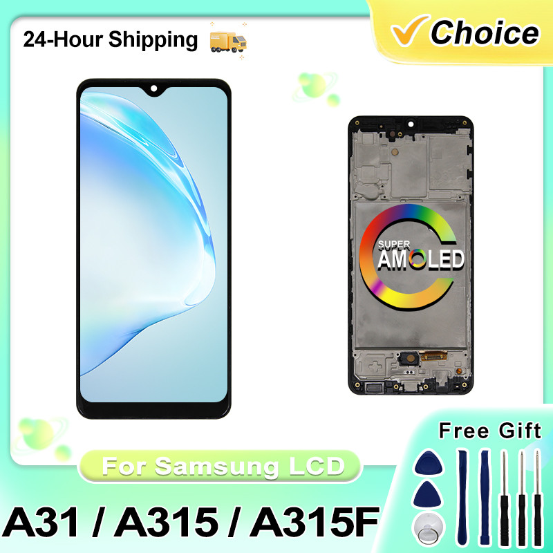 Jual OLED For Samsung Galaxy A31 Display A315F LCD SM-A135F Assembly ...