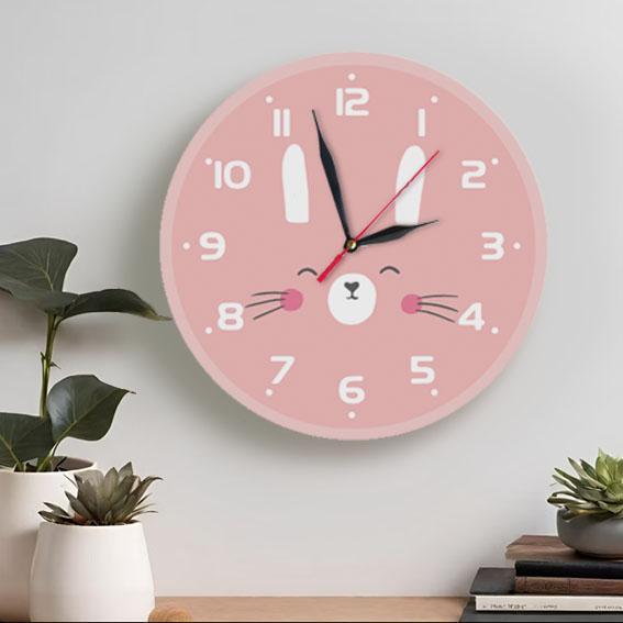 Jual Jam Dinding Anak Animal Karakter Bermain - Diameter 20cm Mesin ...