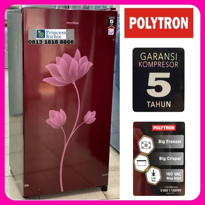 Jual Kulkas Polytron PRB 178 1 Pintu | Shopee Indonesia