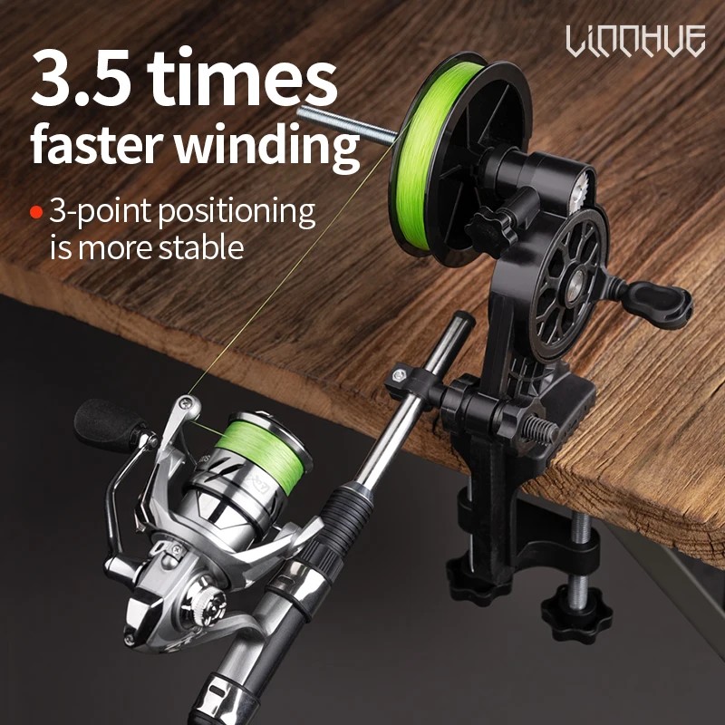 Jual LINNHUE Lightweight Fishing Line Winder Spooler Antirust Sturdy ...