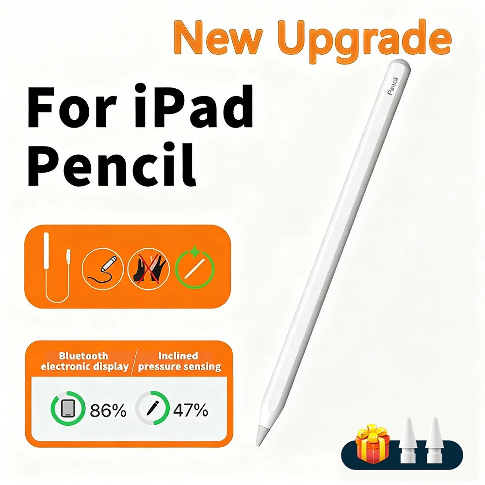 Jual New 2025 For Apple Pencil 2 Wireless Charging Palm Rejection ...