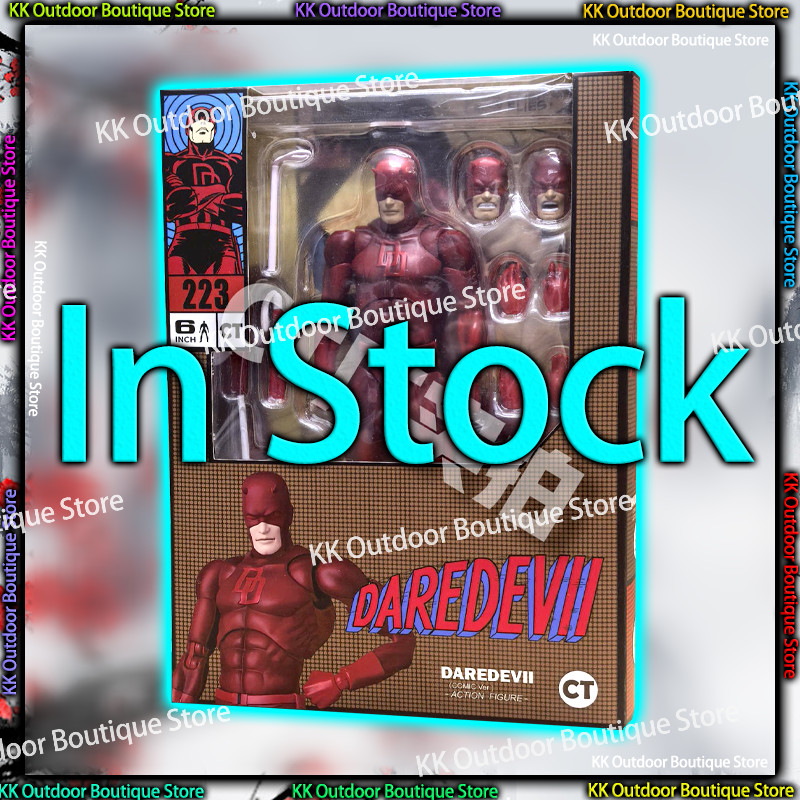 Jual In Stock Ct Toys Daredevil Mafex 223 Figure Comic Version SHF ...