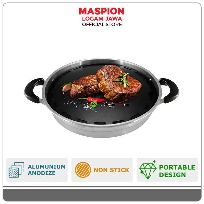 Jual Maspion Maslon Panggangan Korean Hot Grill 33 cm Non Stick ...