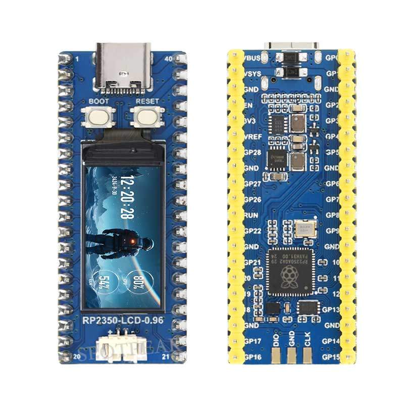 Jual Raspberry Pi Pico 2 RP2350 With 0.96 inch LCD Display 0.96inch ...