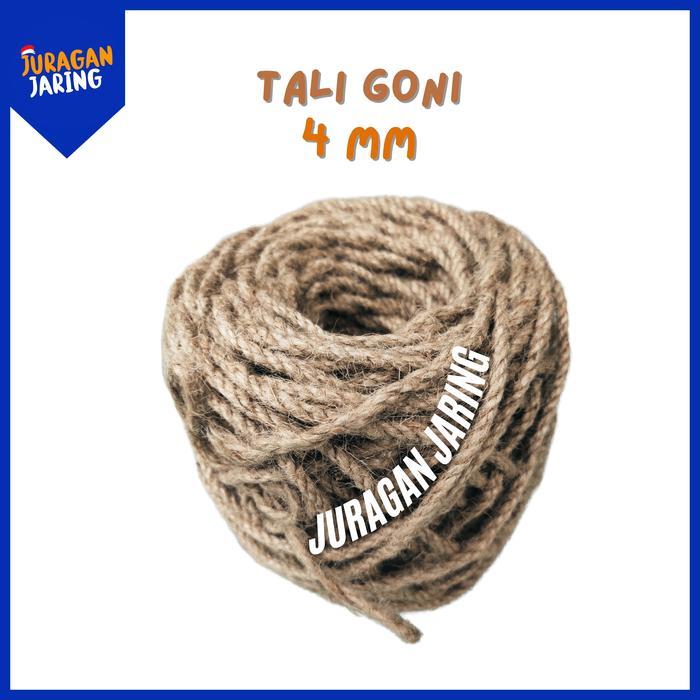 Jual Tali Tambang Goni 4 mm Serat Alami Ramah Lingkungan Panjang 50 ...
