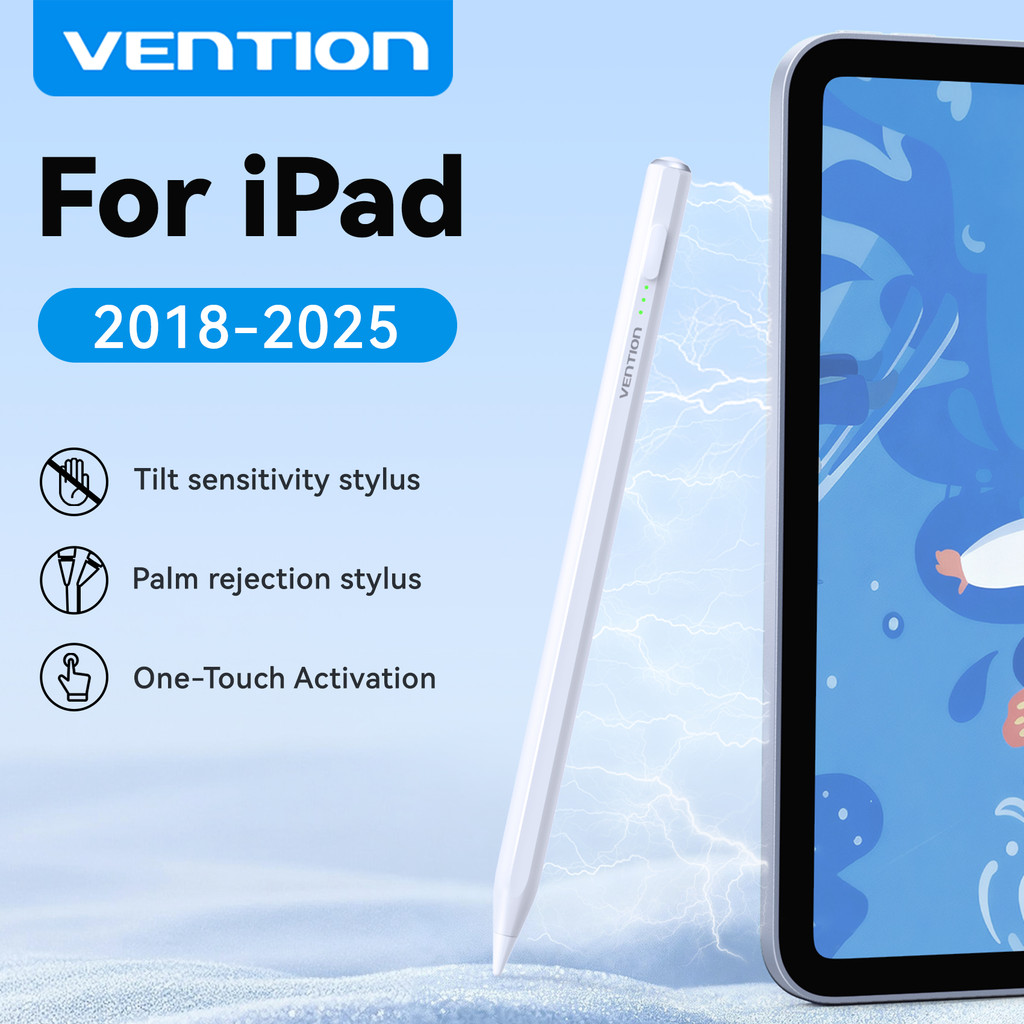 Jual Vention For Apple Pencil Stylus Pen for iPad 2018-2025 Pro Air ...
