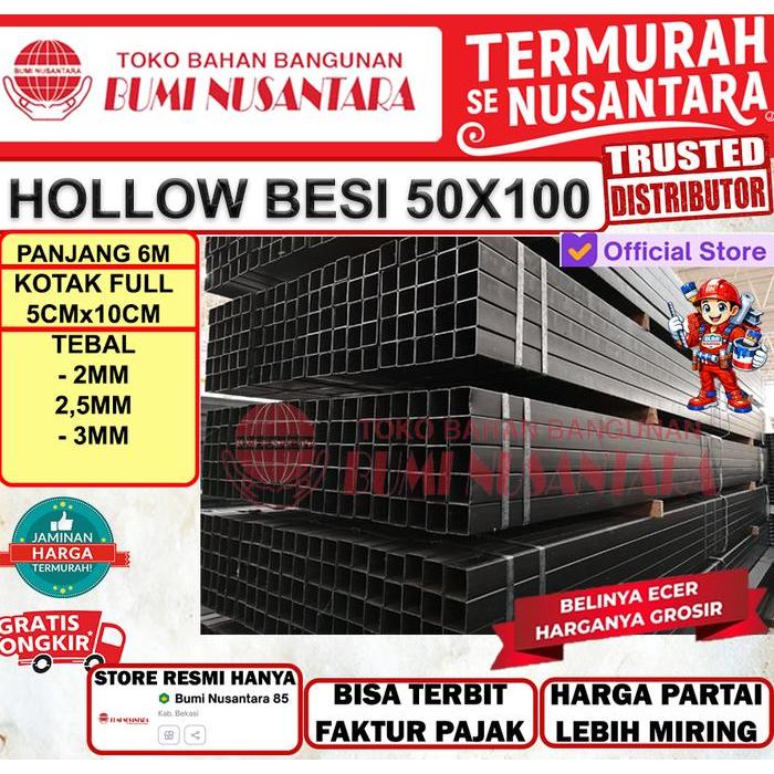 Jual Besi Hollow 50x100 Terlengkap & Harga Terbaru Mei 2026 | Shopee ...