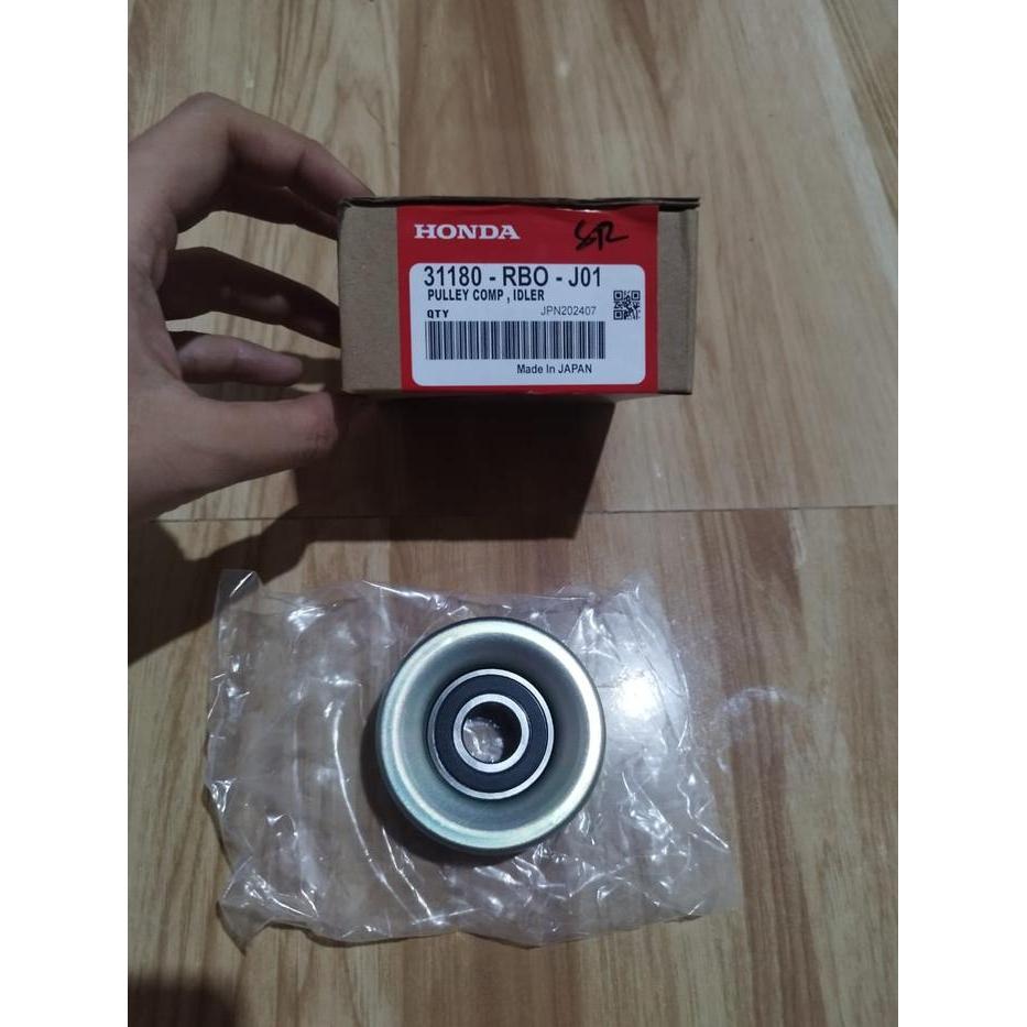 Jual PRODUK Pulley Pully Laher Bearing Besi Auto Tensioner Fan Belt ...