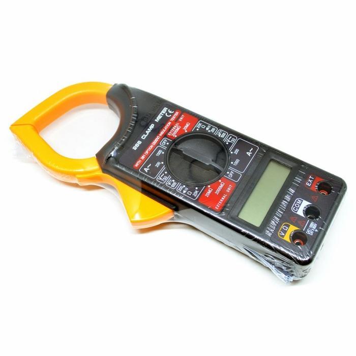 Jual Tang Ampere Clamp Meter Digital Multimeter Multitester Arus ...