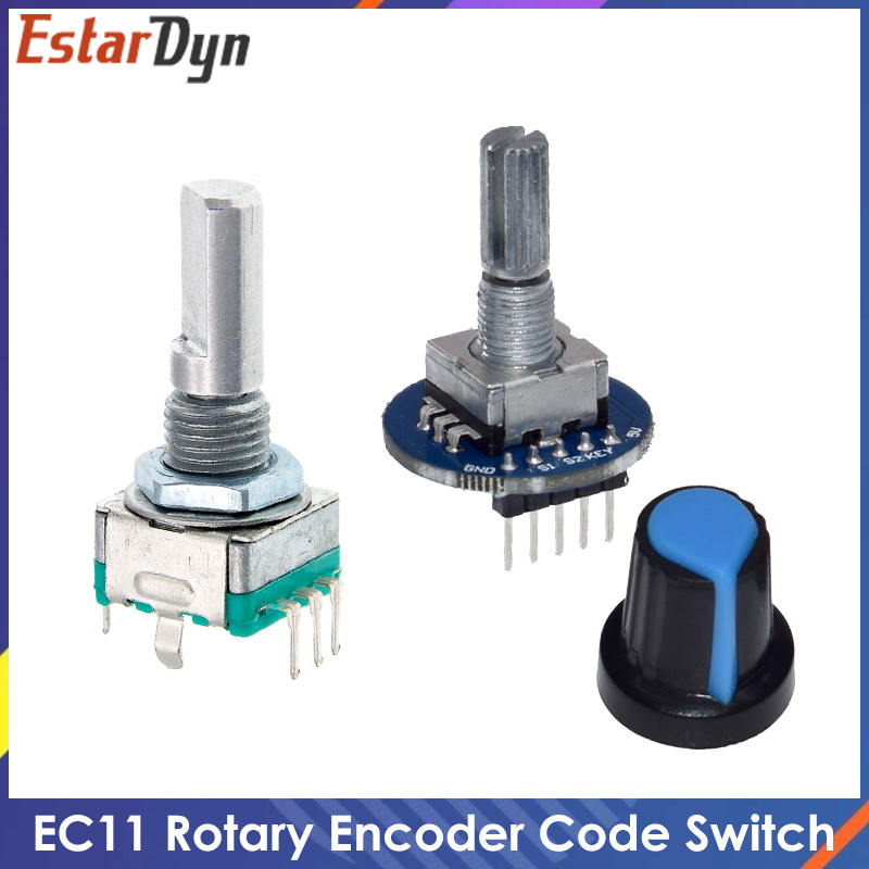 Jual Rotary Encoder Module For Arduino Brick Sensor Development Round ...