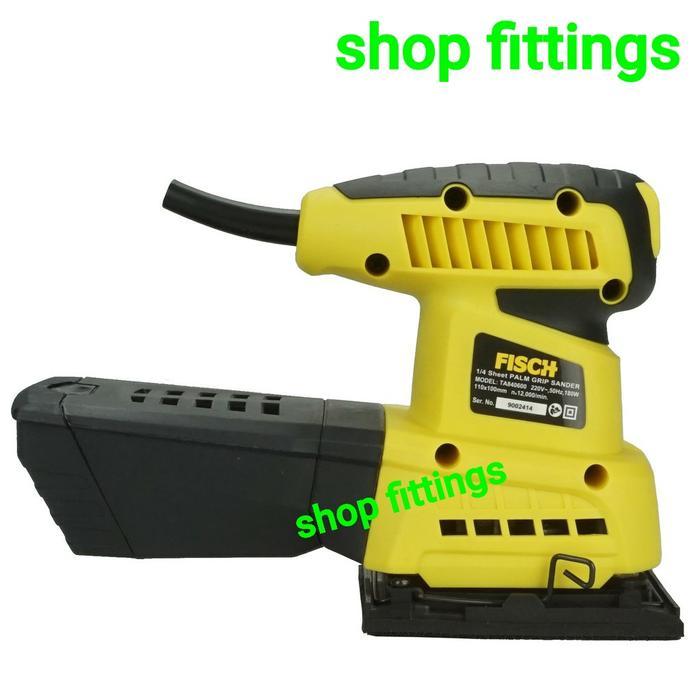 Jual Mantab Fisch Mesin Amplas Electric Palm Sander 1/4 Sheet 180 Watt ...