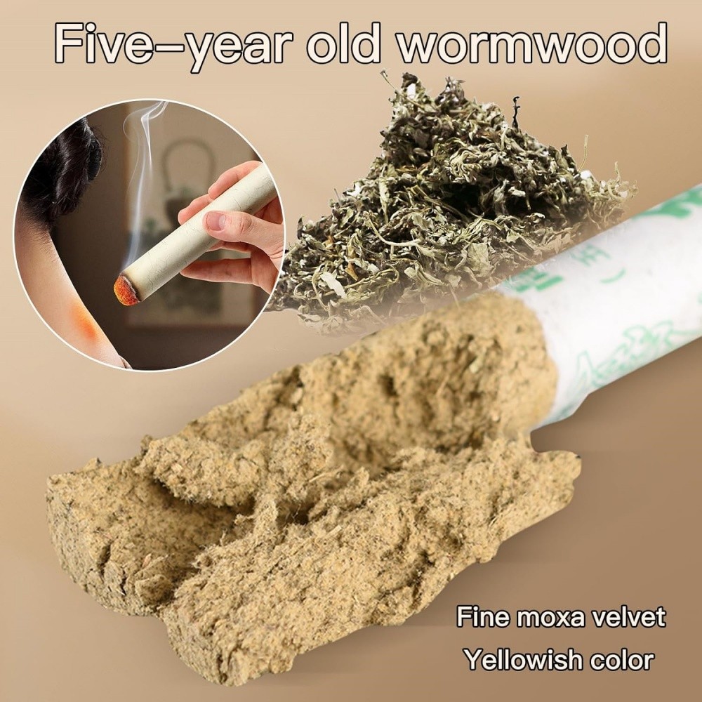 Jual Moxa Rolls Pure Wormwood Traditional Moxa Therapy Chinese Hierbas ...