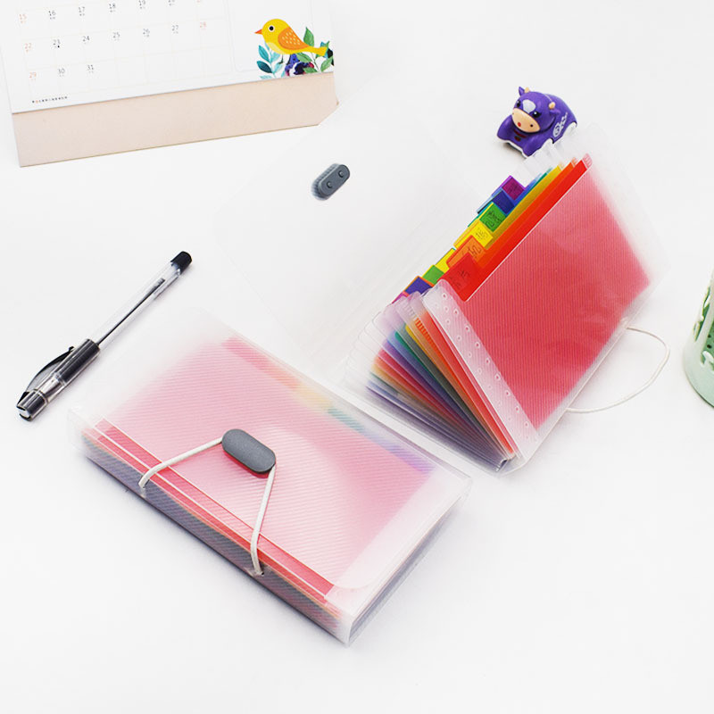 Jual Office Bill File folder small size School organizers PP Document ...