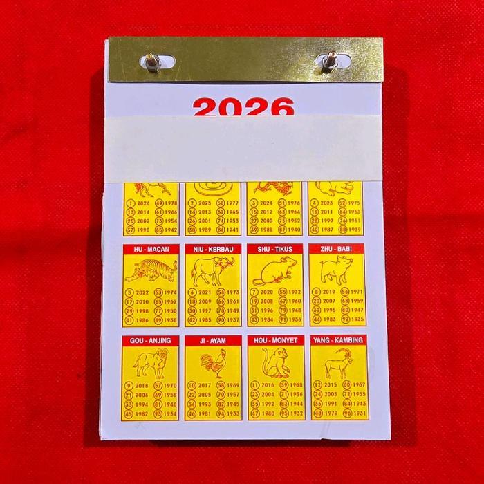 Jual sc8h- Kalender Tanggalan Dinding Tahun Baru / Kalender Harian ...