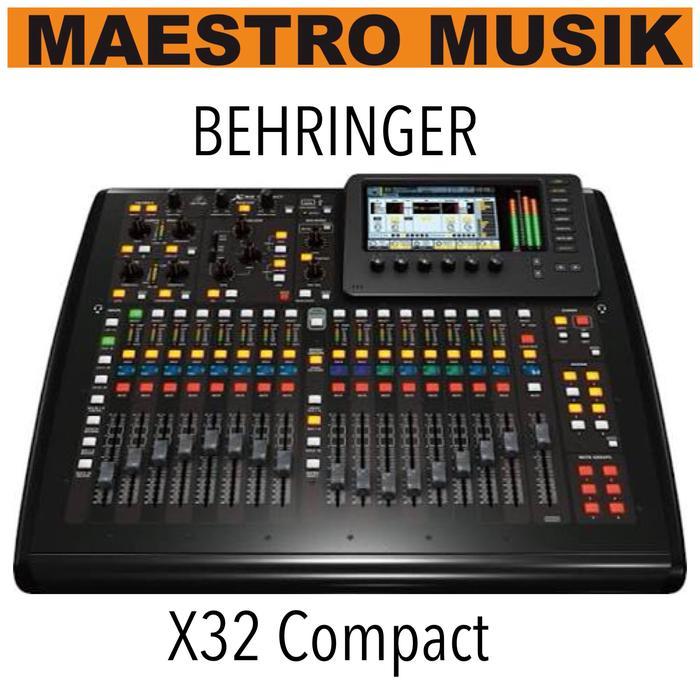 Jual Khusus Instan/Sameday Behringer X32 Compact Digital Mixer | Shopee ...