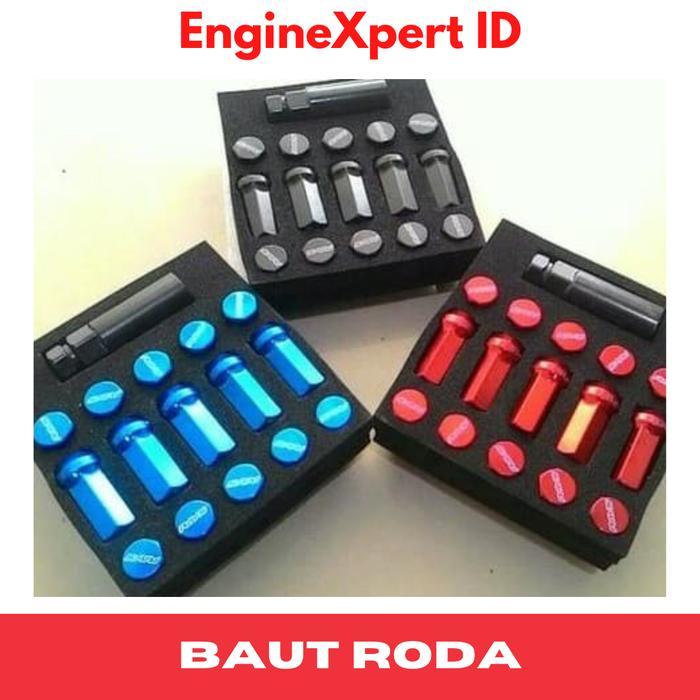 Jual Baut Roda / Racing Nut Rays Official Panjang | Shopee Indonesia