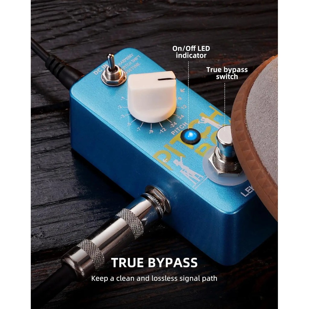 Jual Mini Pitch Box Harmonizer Pedal Harmony Detune & Drop Tuning Fx ...