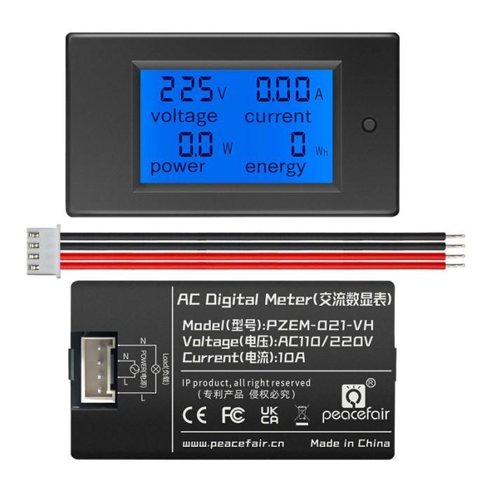 Jual Tergokil Pzem-021 Pzem061-Vh New Ac Voltage Meter Digital Watt ...