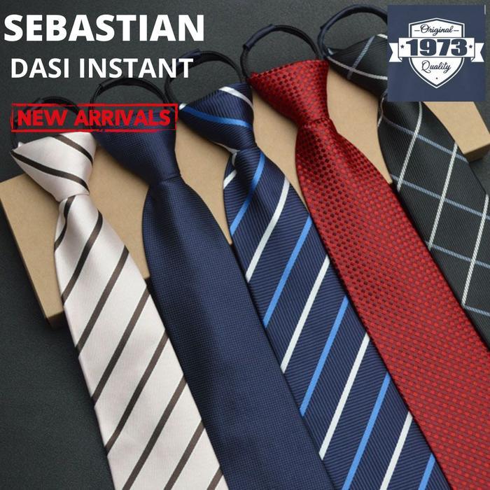 Jual BRG BARU SEBASTIAN - Dasi instant dasi skinny dasi siap pakai dasi ...