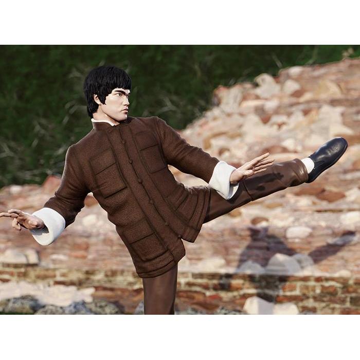 Jual Super7 Bruce Lee Wave 2 Bruce The Contender | Shopee Indonesia
