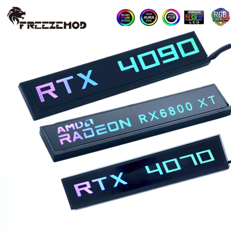 Jual PC Case DIY RGB VGA Side Panel RTX 3070 3080 3090 Graphics Card ...